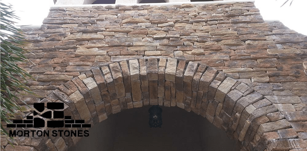 Concrete stone veneers compared to real thin stone veneers
