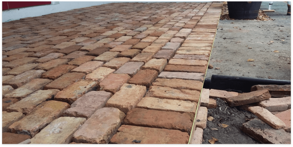 Install Old Chicago Brick on Existing Concrete - Morton Stones